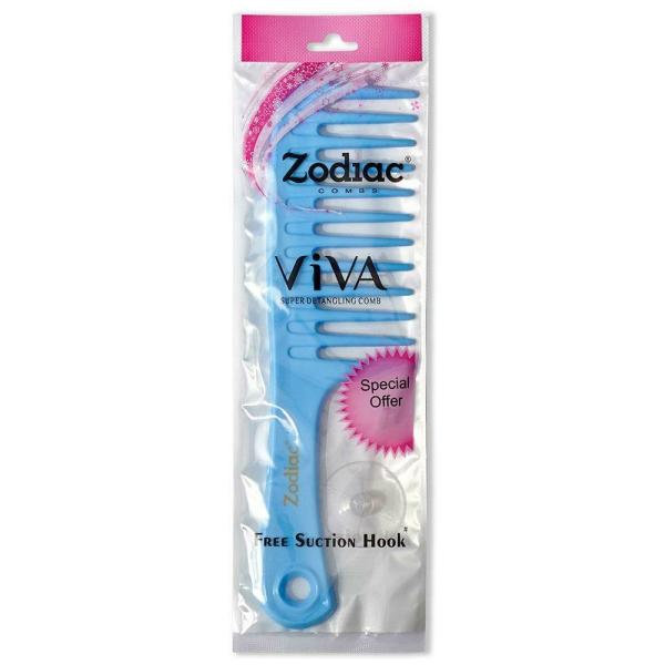 Zodiac Viva Super Detangling Comb with Suction Hook - JioMart