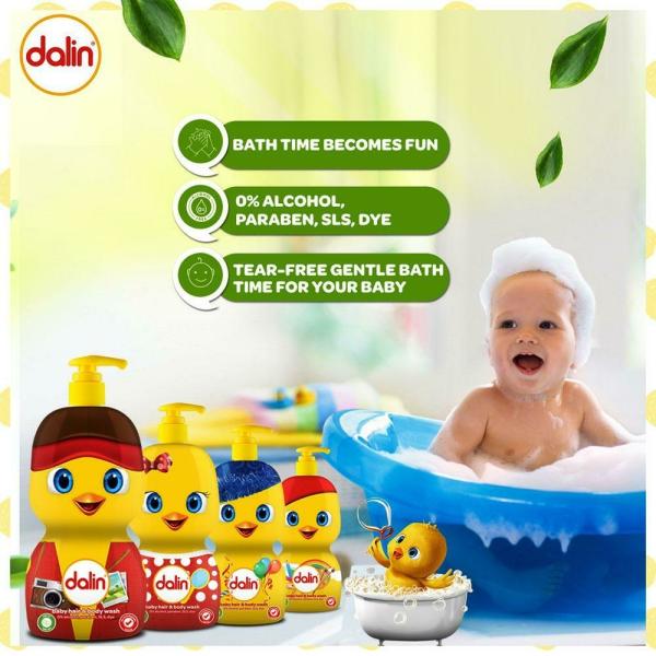 Dalin Baby Hair & Body Wash 100 ml - JioMart