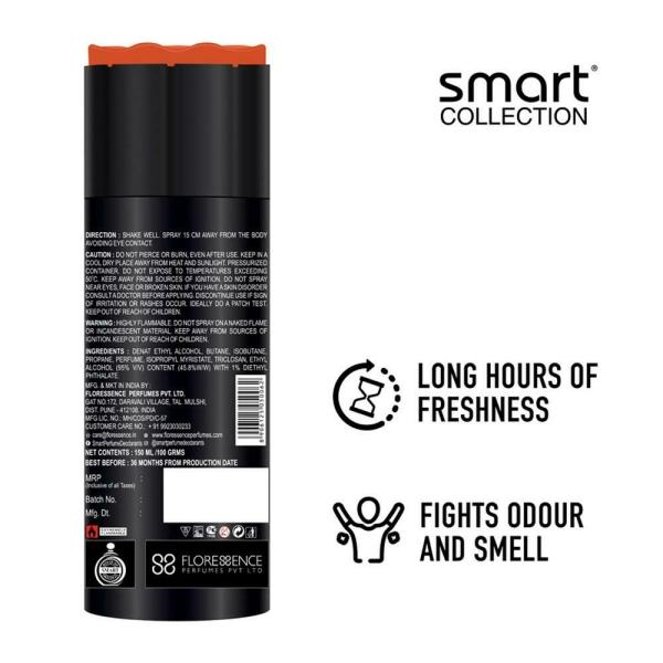 Smart Collection Turbo Deodorant Body Spray 150 ml - JioMart