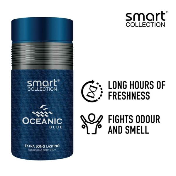 Smart Collection Oceanic Blue Deodorant Body Spray 250 ml - JioMart