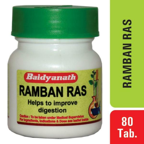 Baidyanath Ramban Ras 80 Tablets - JioMart
