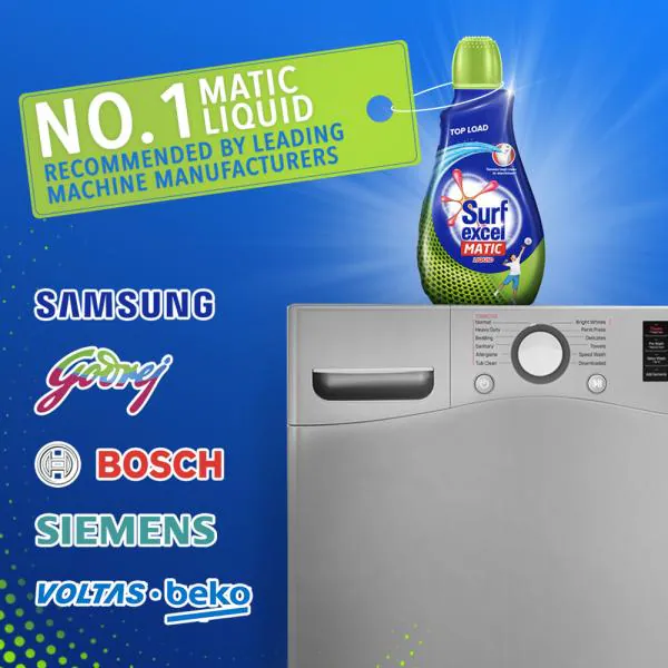 Surf Excel Matic Top Load Liquid Detergent 4 L - JioMart