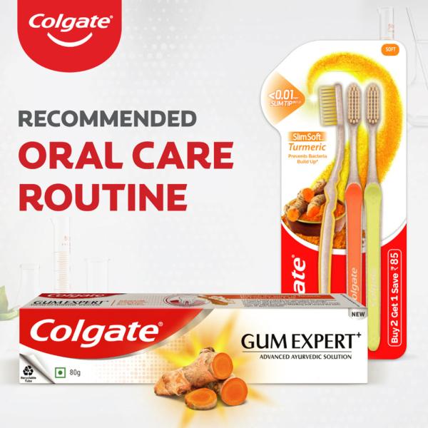 Colgate Gum Expert Advanced Ayurvedic Solution Toothpaste 80 g - JioMart