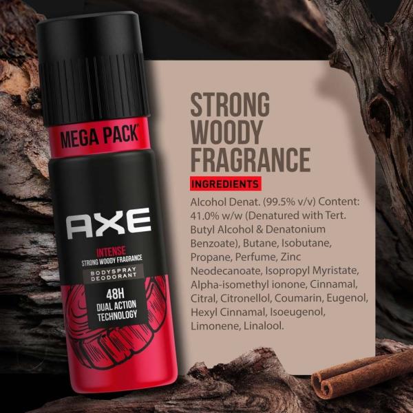 Axe Intense Bodyspray Deodorant 215 ml - JioMart