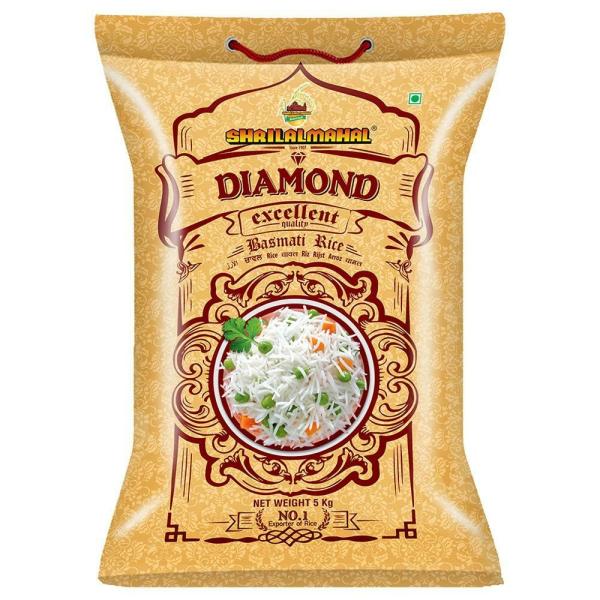 Shri Lal Mahal Diamond Basmati Rice 5 kg - JioMart