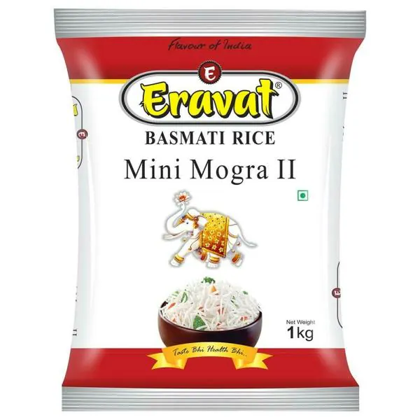 Eravat Mini Mogra II Basmati Rice 1 kg - JioMart