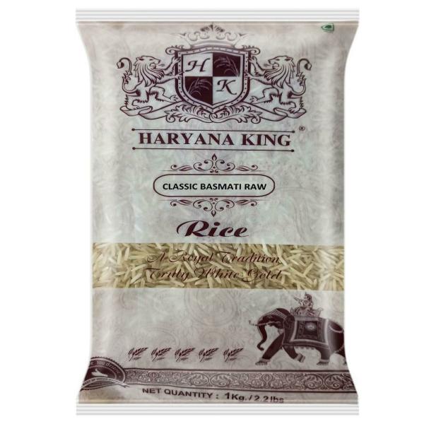 Haryana King Raw Classic Basmati Rice 1 kg - JioMart
