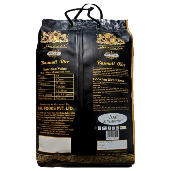 Haryana King Royal Basmati Rice 5 kg - JioMart