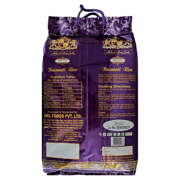 Haryana King Rozana Basmati Rice 5 kg - JioMart