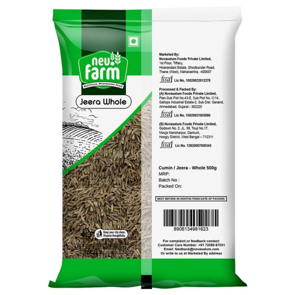 Neu Farm Jeera 500 g - JioMart