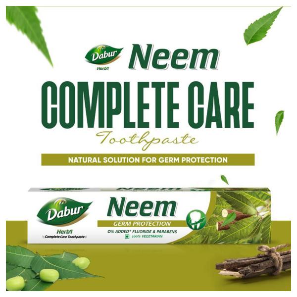 Dabur Neem Germ Protection Toothpaste (200 g + 100 g) - JioMart