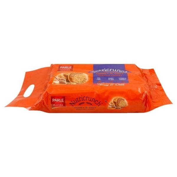 Parle Nutricrunch Honey & Oats Digestive Cookies 600 g - JioMart
