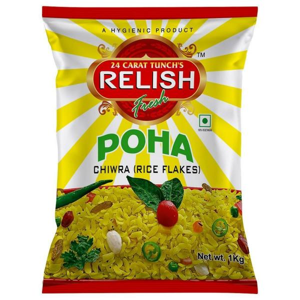 24 Carat Tunch Relish Chiwra Poha 1 kg - JioMart