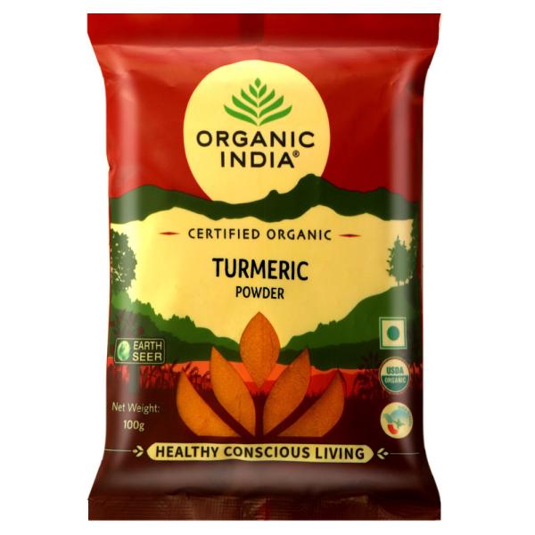 Organic India Turmeric Powder 100 g - JioMart