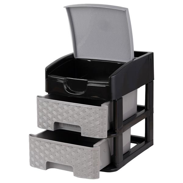 Liza Assorted Colour Plastic 2 Tabloid Table Drawer - JioMart