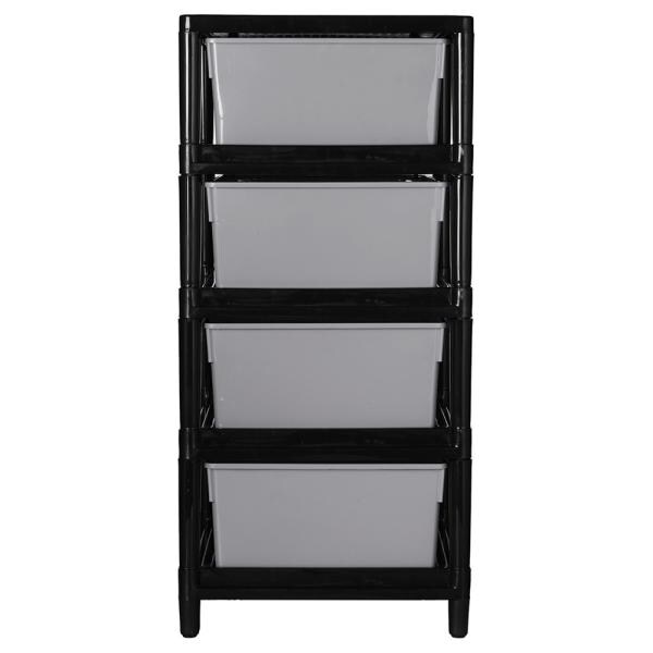 Liza Dura Assorted Colour Plastic 3 Tabloid Table Drawer - JioMart