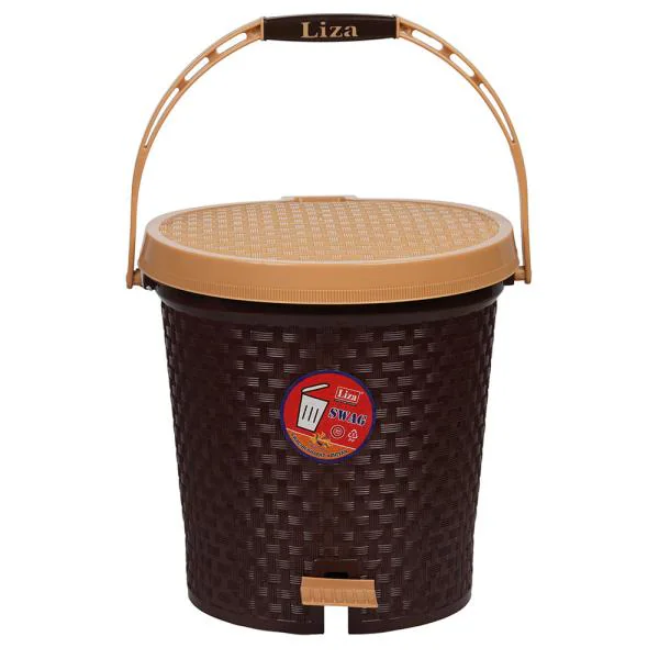 Liza Swag Assorted Big Plastic Dustbin 7450 ml - JioMart