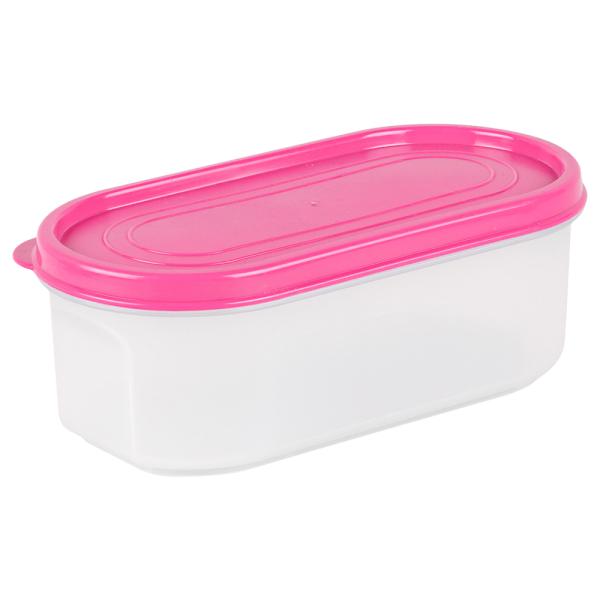 Asian Smart Pink Plastic Container 600+1250+1750+2500 ml (Set of 4 ...