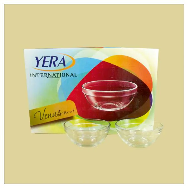 Yera Venus Glass Snack Bowl 215 ml (Set of 6) - JioMart