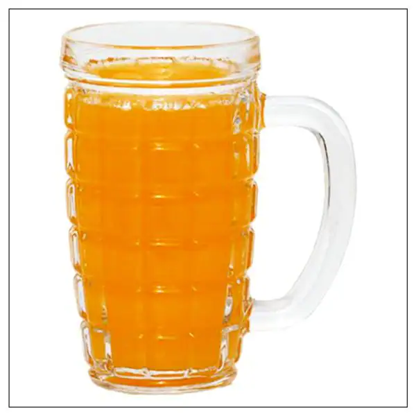 Yera Transparent Glass Juice Mug 290 ml (Set of 6) - JioMart