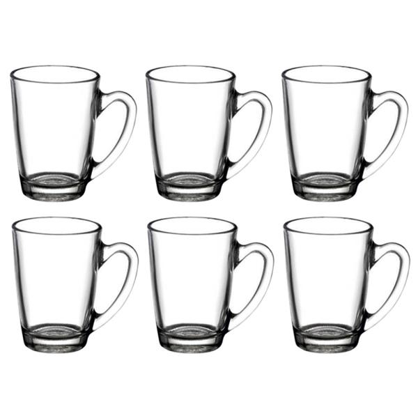 Yera Glass Tea and Coffee Mug 230 ml (Set of 6) - JioMart