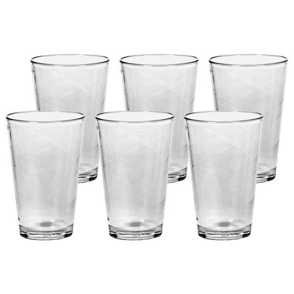 Yera Assorted Glass Set 210 ml 6 pcs (TC8P1TC8P2TC8P8) - JioMart