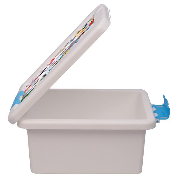 Unica Magnifico Assorted Colour Plastic Storage Box 3.5 L - JioMart