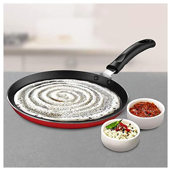 Pigeon Storm Belly Band Aluminium Induction Base Tawa 280 mm - JioMart