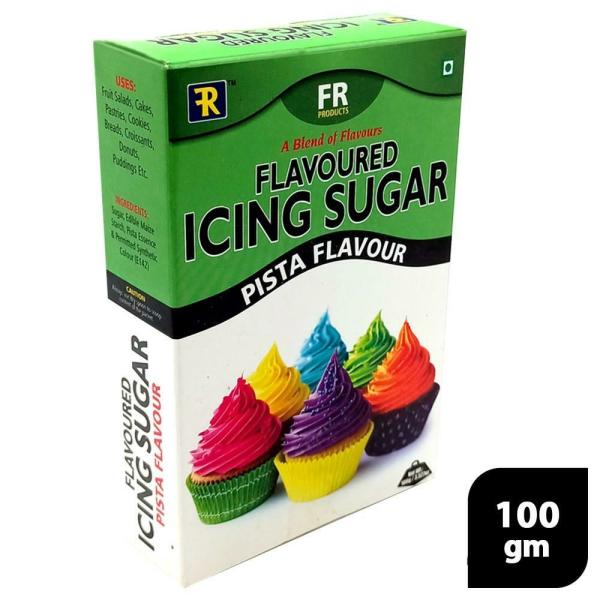 FR Products Pista Flavour Icing Sugar 100 g - JioMart