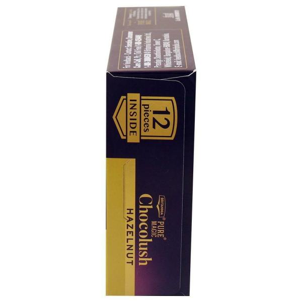 Britannia Pure Magic Chocolush Hazelnut Chocolate Filled Biscuits 12.5 ...