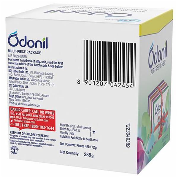 Odonil Mix Air Freshener Block 72 g (Pack of 4) - JioMart