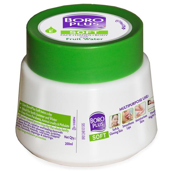 Boroplus Soft Ayurvedic Antiseptic Cream 200 ml - JioMart