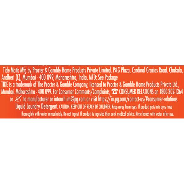 Tide Matic Front Load Liquid Laundry Detergent 850 ml - JioMart