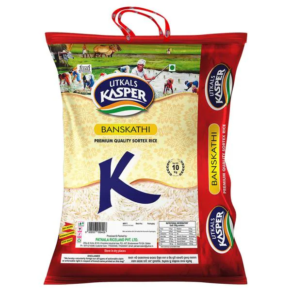 Utkal's Kasper Banskathi Rice 10 kg - JioMart