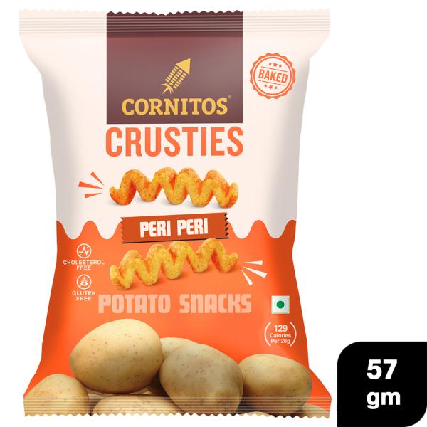 Cornitos Peri Peri Potato Crusties 57 g - JioMart