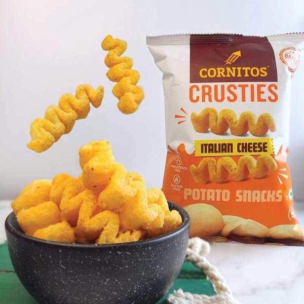Cornitos Italian Cheese Potato Crusties 57 g - JioMart
