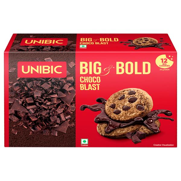 Unibic Big & Bold Choco Blast Cookies 300 g - JioMart