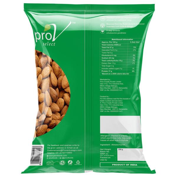 ProV Select Independence California Almonds 250 g - JioMart