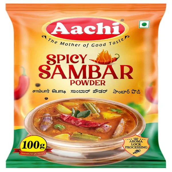 Aachi Spicy Sambar Powder 100 g - JioMart
