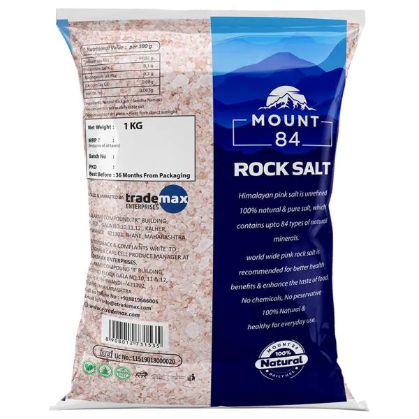 Mount 84 Rock Salt 1 kg - JioMart