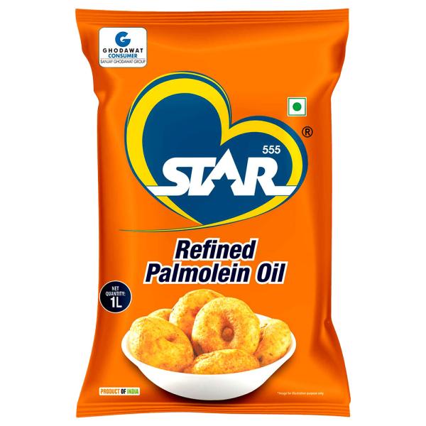 STAR 555 Refined Palmolein Oil 1 L - JioMart
