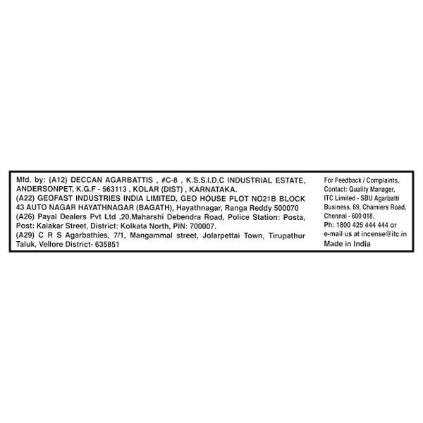 Mangaldeep Rose Jasmine Classic Chandan 3-In-1 Agarbatti 180 pcs - JioMart