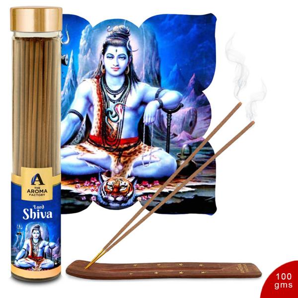 The Aroma Factory Lord Shiva Incense Sticks Bottle 100 g - JioMart