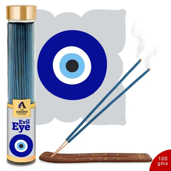 The Aroma Factory Evil Eye Incense Sticks Bottle 100 g - JioMart