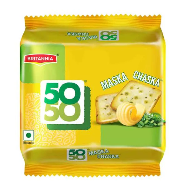 Britannia 50-50 Maska Chaska Biscuits 105 g - JioMart