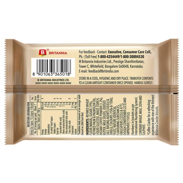 Britannia Biscafe Coffee Cracker 100 g - JioMart