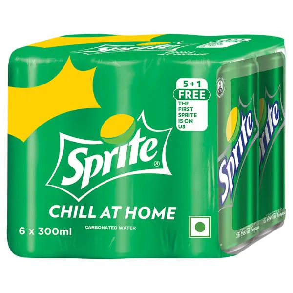 Sprite 300 ml (Pack of 6) - JioMart