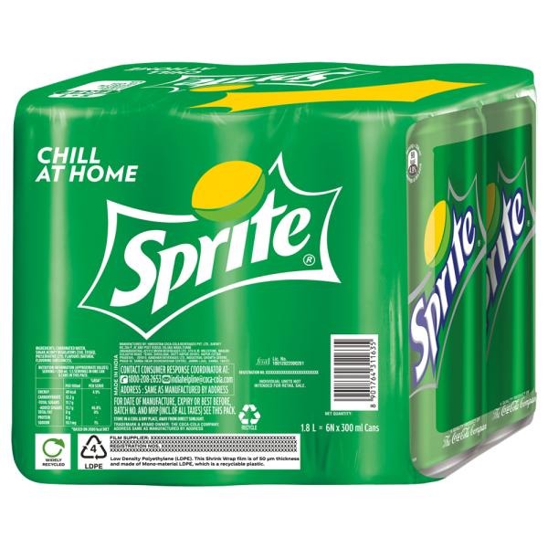Sprite 300 ml (Pack of 6) - JioMart