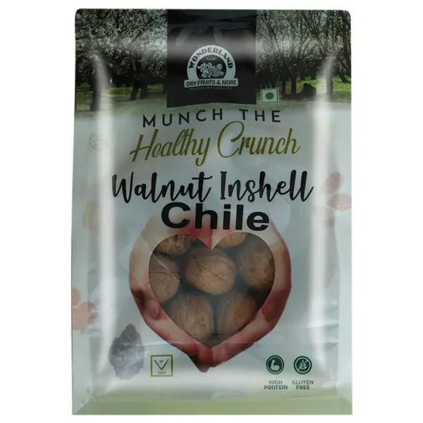 Wonderland Foods Premium Munch The Healthy Crunch Chile In-Shell Walnuts 500 g - JioMart