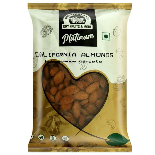 Wonderland Foods Platinum California Almonds 500 g - JioMart